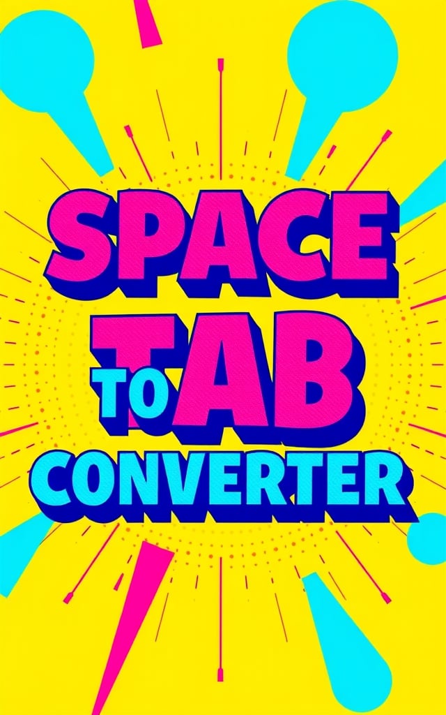 Space to Tab Converter - Free Online Code Formatting Tool