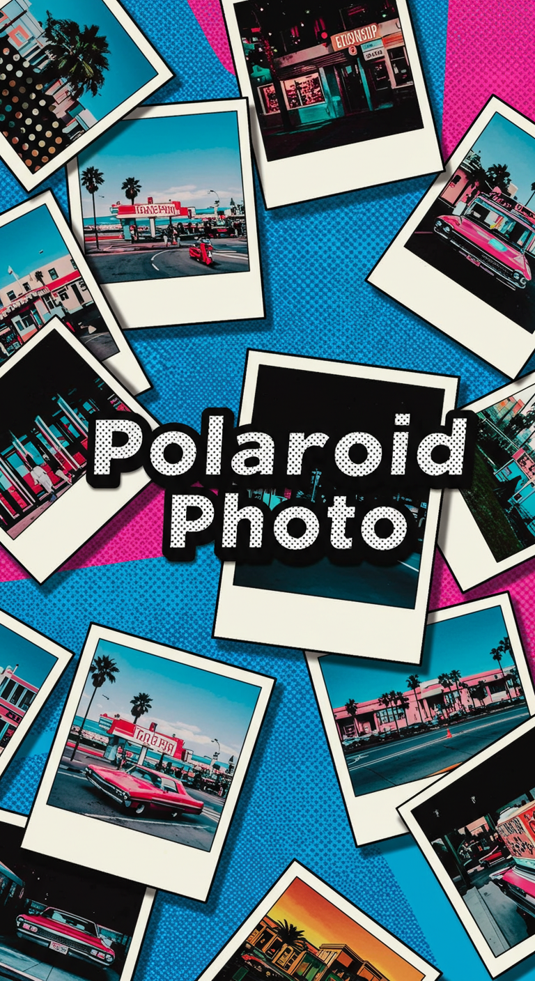 Polaroid Photo Maker - Create Vintage Instant Photos