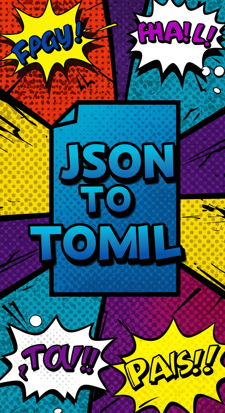 Json 到 Toml 转换器 在线转换数据格式