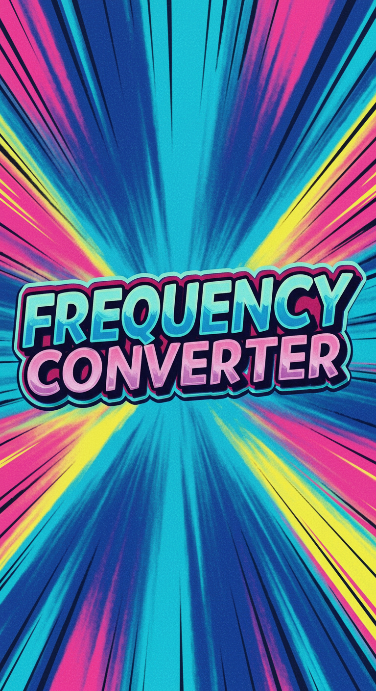 Frequency Converter - Hz to kHz, MHz, GHz and more