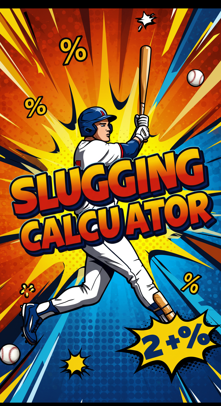 Slugging Percentage Calculator - Baseball Stats Tool