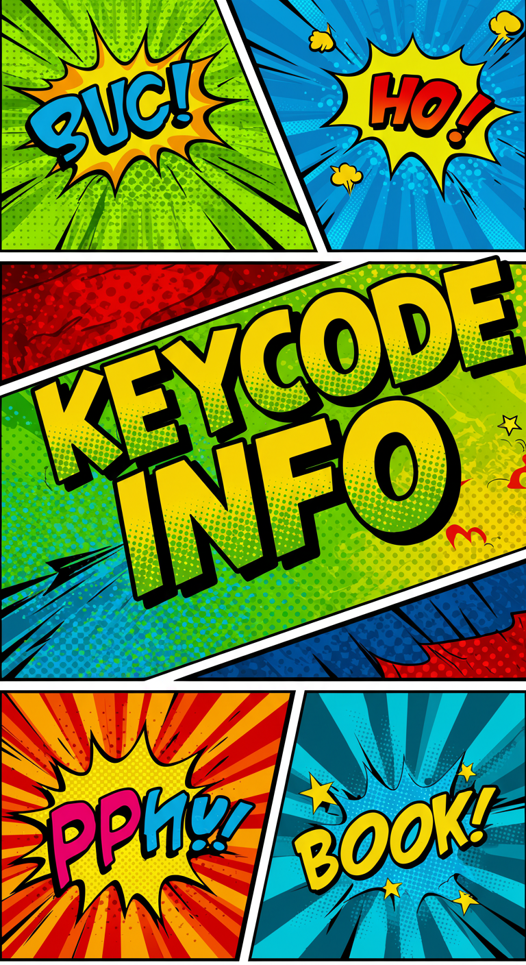 Keycode Info - JavaScript Key Code Detector & Reference